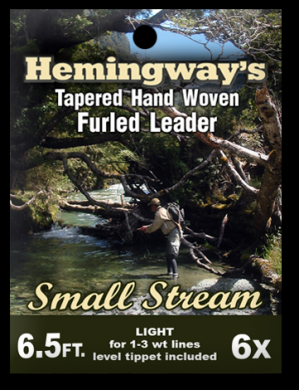 Hemingway's Furled Leader 6.5ft 1-3wt - Fly Fishing Gear & Fly Fishing ...